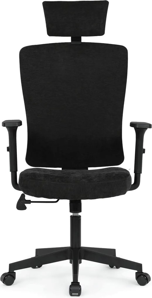 Ergonomická kancelářská židle ARLO - černá látka
