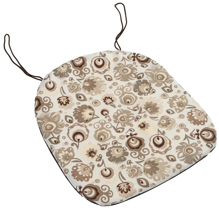 Podsedák na židli Standard Blooms béžový