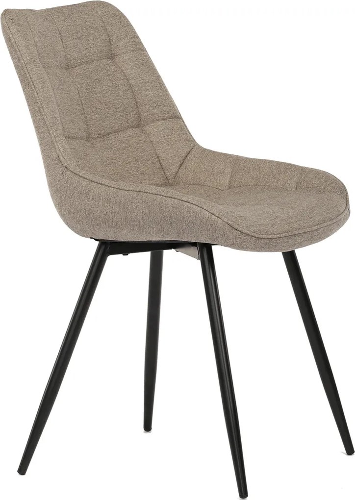Autronic Jídelní židle, béžová, látka, CT-395 CRM2