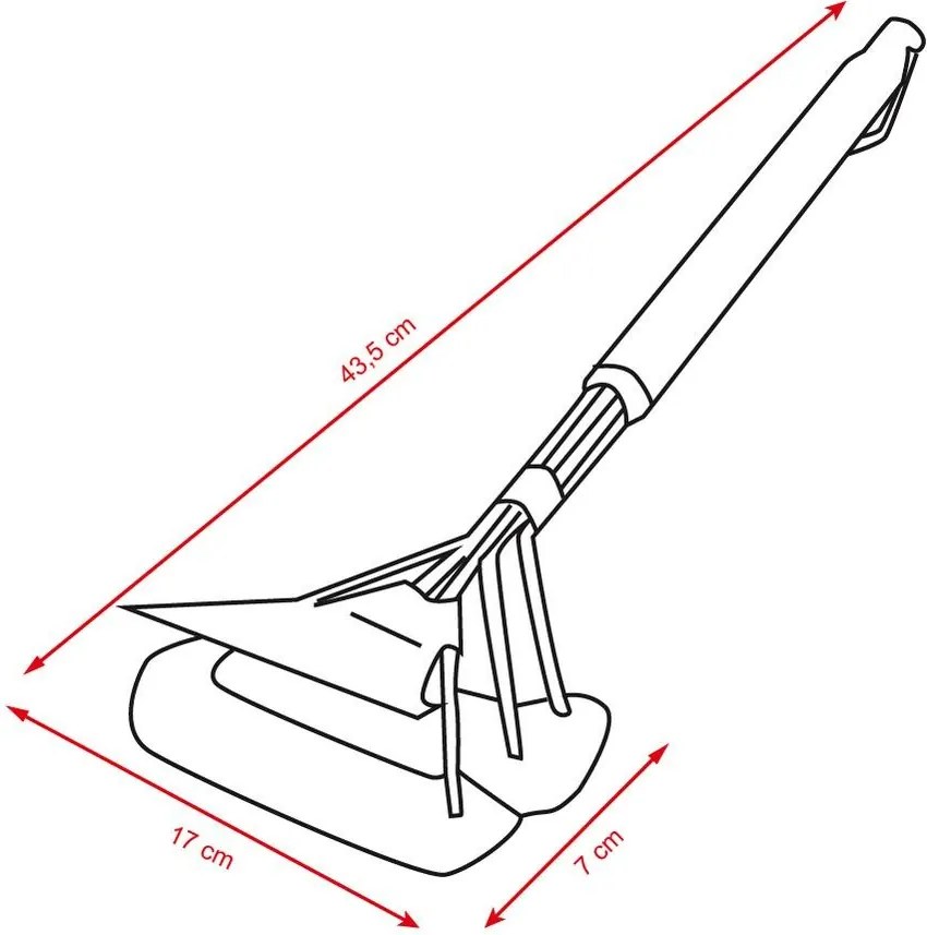 BBQ drátěný kartáč na čištění grilu Welfon
