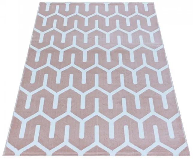 Vopi | Kusový koberec Costa 3524 pink - 240 x 340 cm