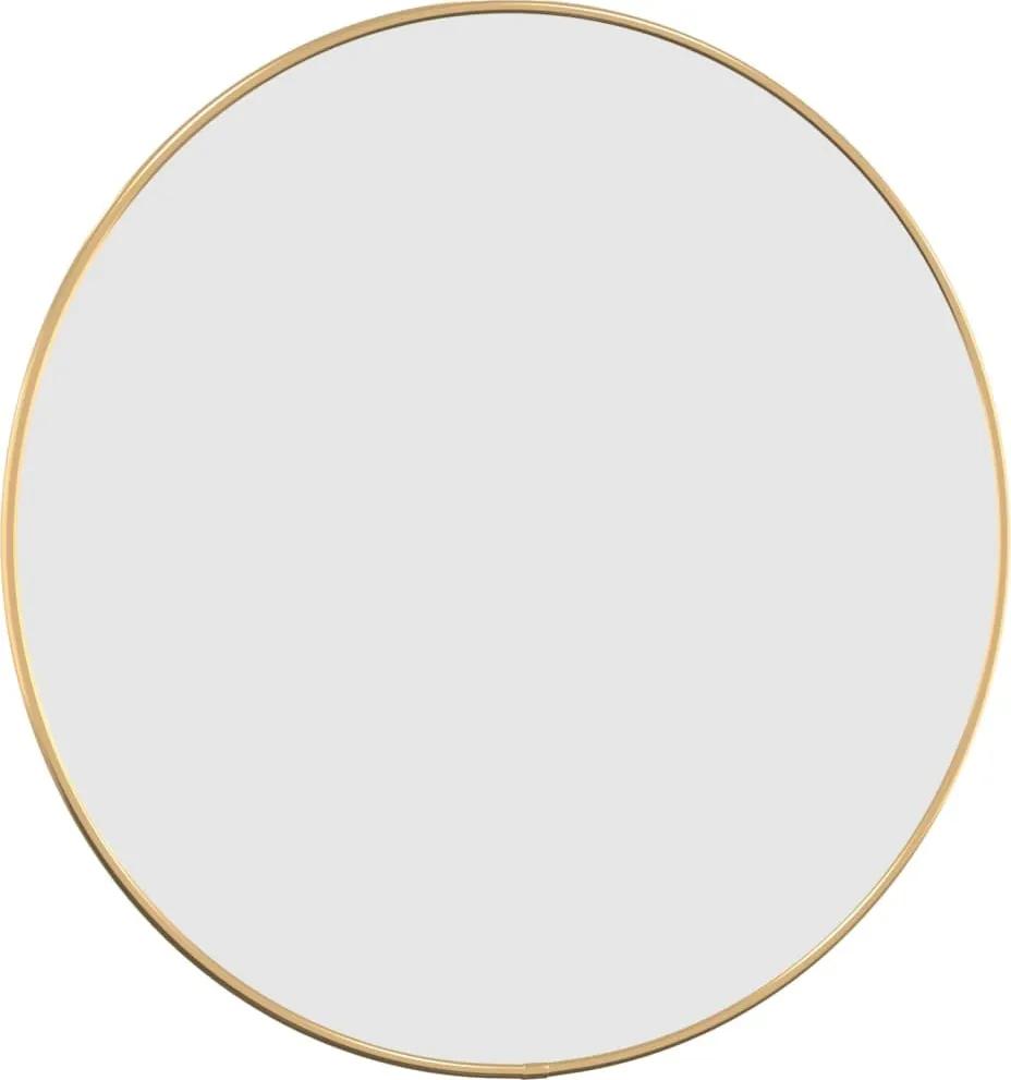 vidaXL Nástěnné zrcadlo Ø 50 cm kulaté [348181] Barva: Černá