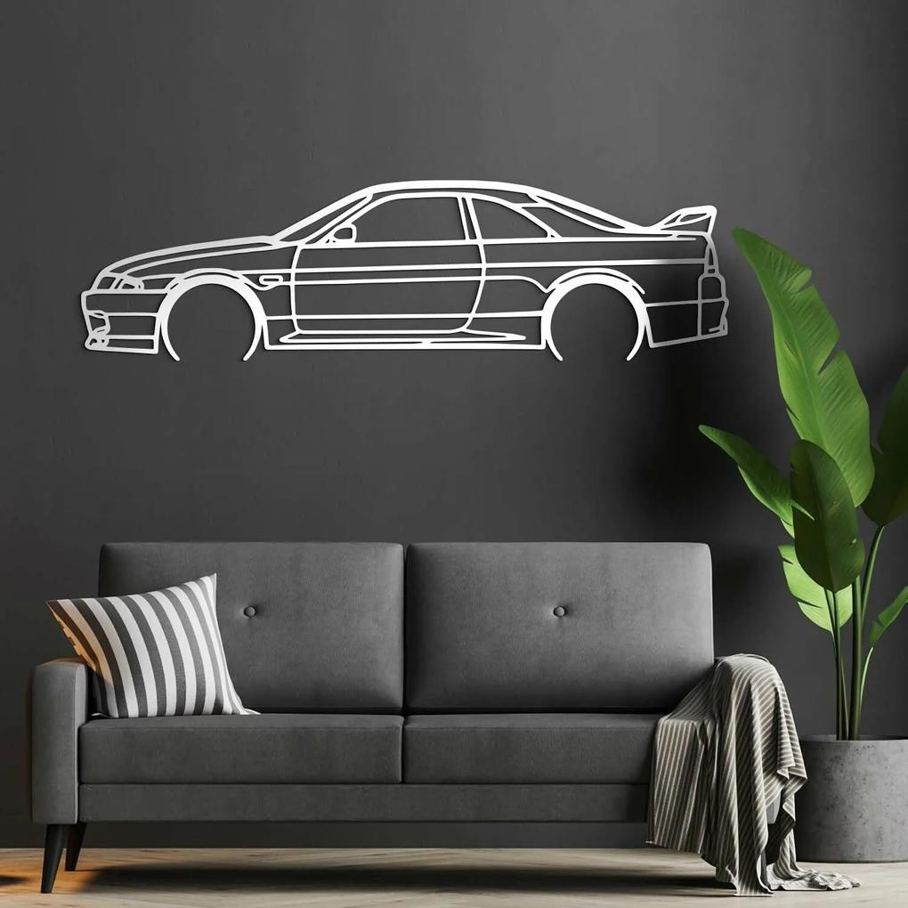 DUBLEZ | Dřevěná dekorace na zeď - Nissan R33 GT-R