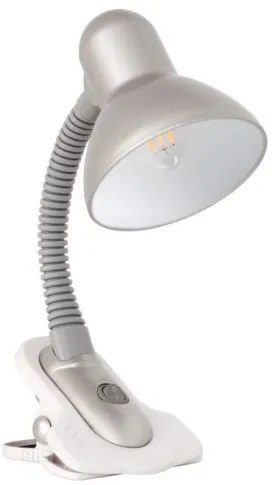 Stolní lampa Kanlux SUZI HR-60-SR E27 stříbrná 07150