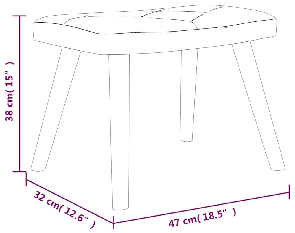 vidaXL Marketos Relaxační křeslo se stoličkou patchwork textil