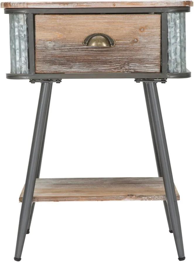 Noční stolek Mauro Ferretti Bronx, výška 63,5 cm