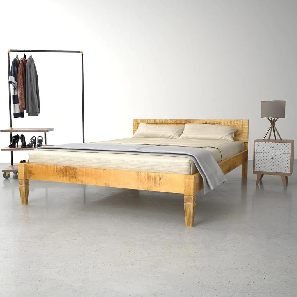 246331 vidaXL Rám postele z masivního mangovníkového dřeva 180 cm