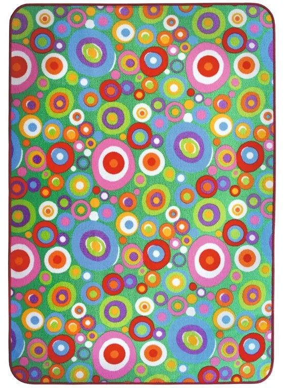 Spoltex Kuosvý koberec CANDY 90x200cm Vícebarevný