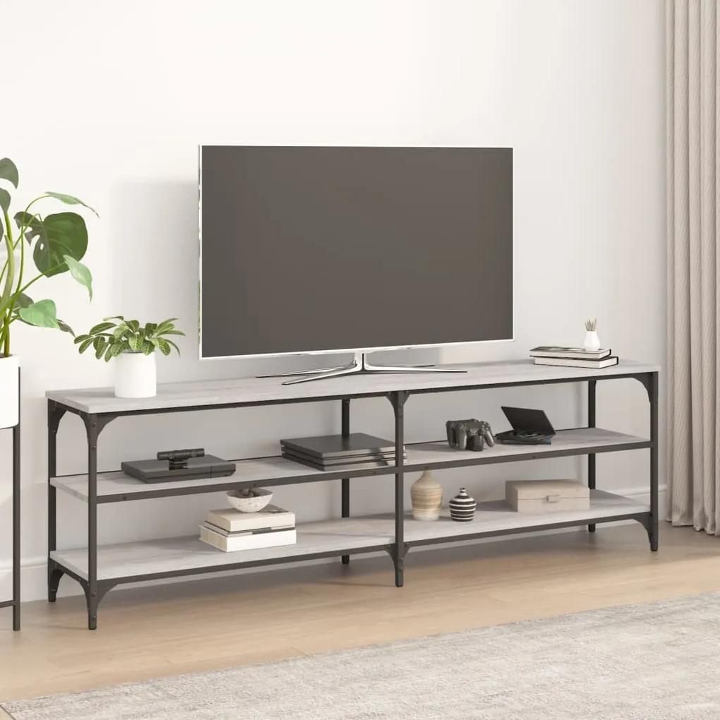 vidaXL TV skříňka 160 x 30 x 50 cm kompozitní dřevo [826752] Barva: hnědý dub