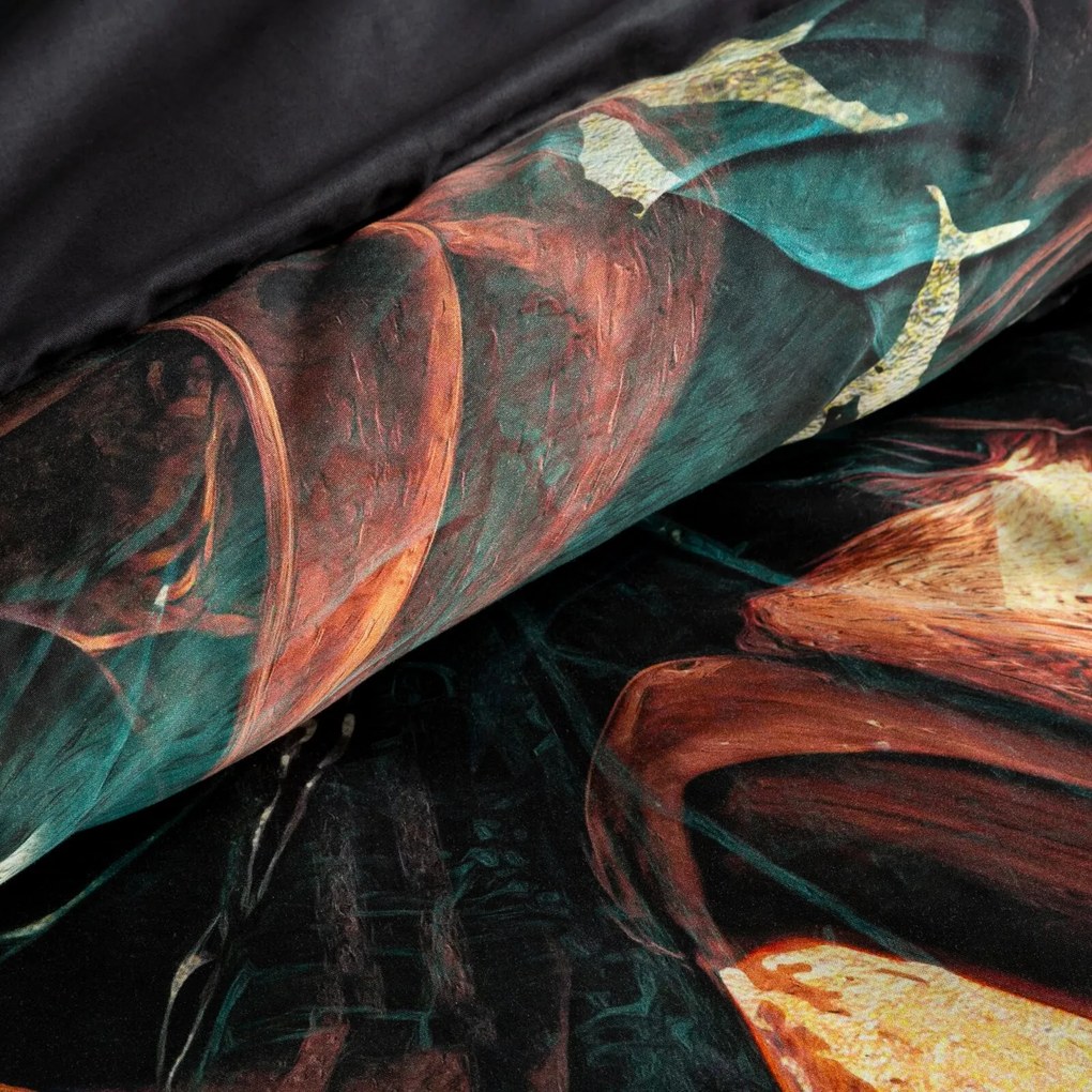 MAKOSATENOVÉ POVLEČENÍ EVA16 200X220 CM, 2 KS 70X80 CM VZOROVANÉ