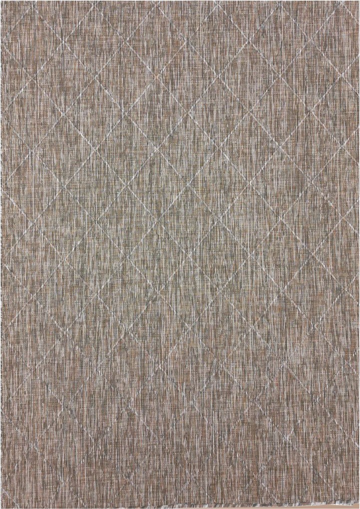 Ayyildiz, Kusový koberec Zagora 4512 Beige – na ven i na doma, 120x170, béžová, chodba / předsíň