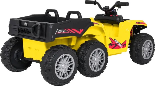 Elektrická čtyřkolka Quad Sport TX 4×4 žlutá