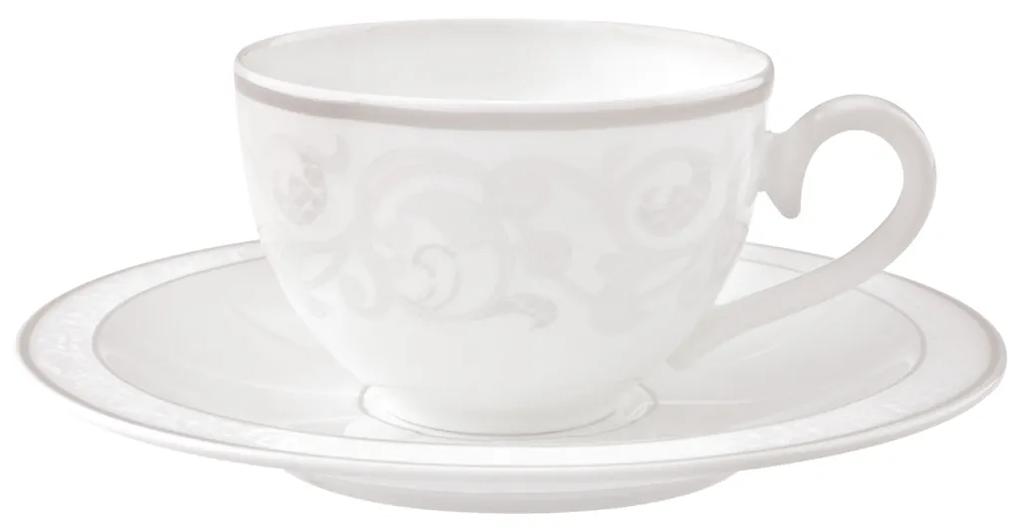 Kávový nebo čajový šálek s podšálkem z kolekce GRAY PEARL