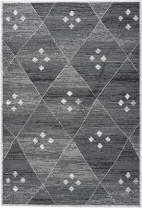 Kusový koberec Vancouver 510 šedá / bílá  120 x 170 cm