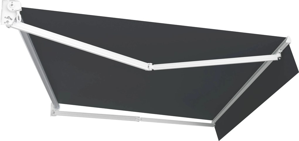 Markýza BestBerg BBSU-M395BK / 395 x 250 cm / bílá/černá