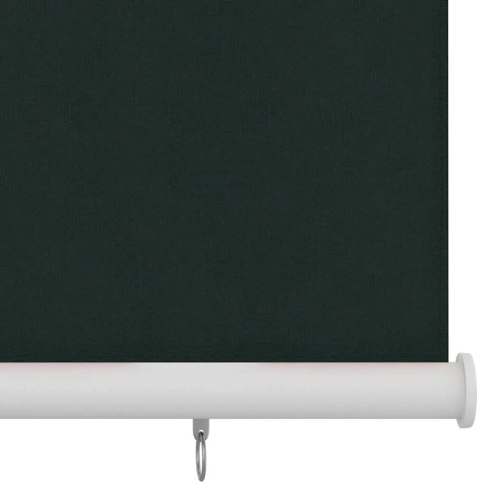 Venkovní roleta 225 (Š) x 140 (V) cm tmavě zelená HDPE 312817