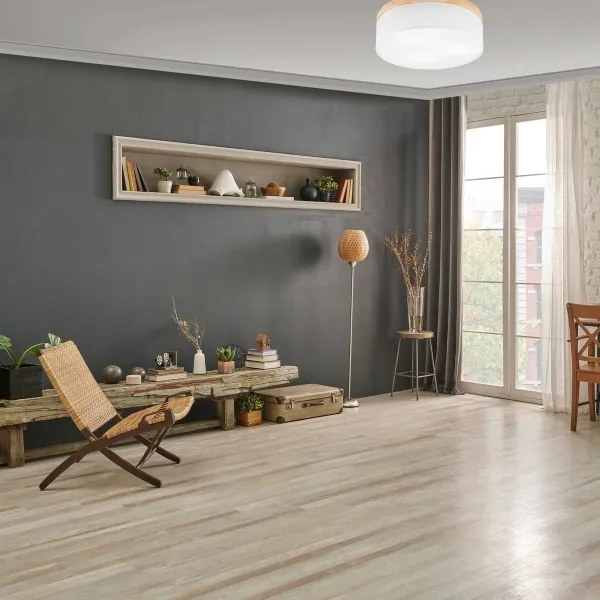 Brilagi - LED Stropní svítidlo BELLADONNA 3xE27/15W/230V pr. 50 cm bílá/borovice