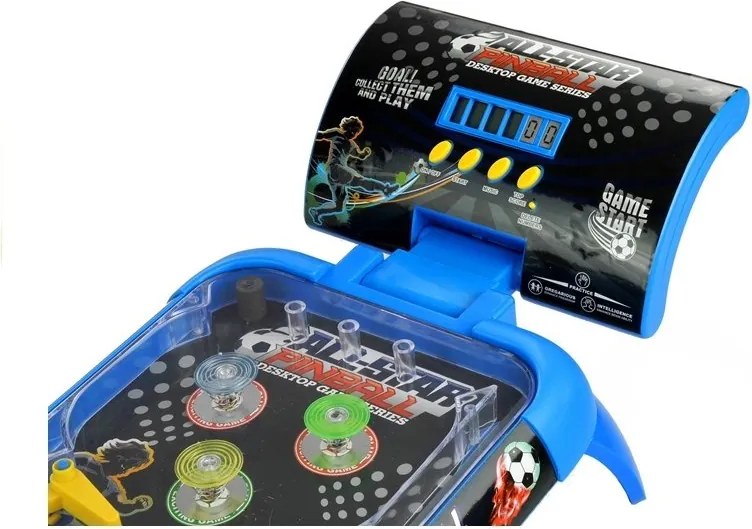 LEAN Toys Postřehová hra Pinball Flipper se světelnými efekty, 53 cm