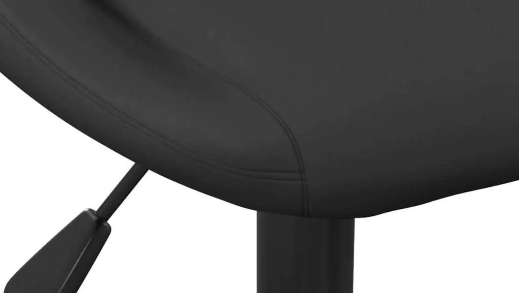 vidaXL Barová židle samet [335337] Barva: Černá