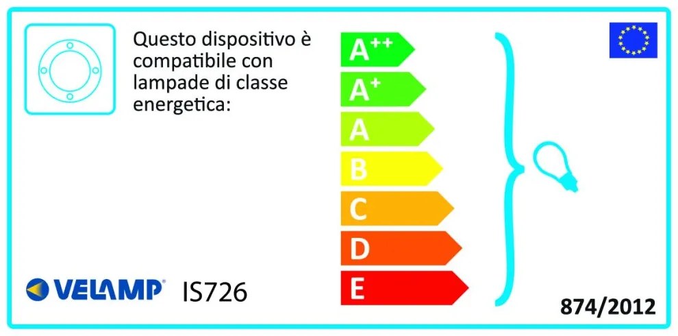 VELAMP Bodové zahradní svítidlo IS726