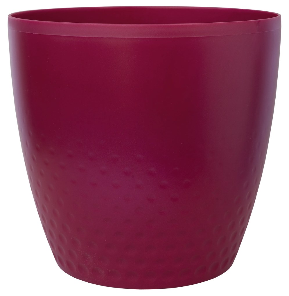 Obal na květináč Perla vínová 14 cm