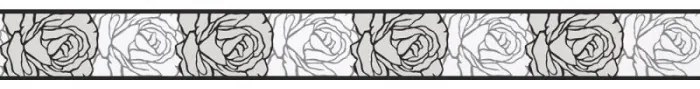 A.S. Création | 9050-24 samolepicí bordury na zeď Only Borders | 5 cm x 5 m | šedá, černá, bílá