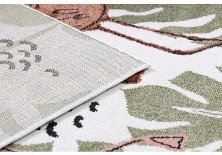Dywany Luszczow Dětský kusový koberec FUN Flami, plameňáci krém Rozměr koberce: 280 x 370 cm