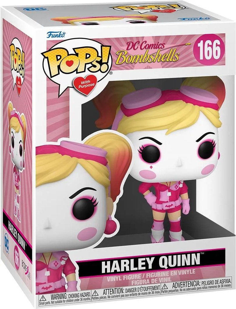 Funko pop heroes: bc awareness s2 - bombshell harley