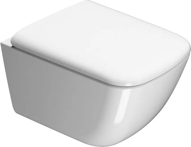 SAPHO SAND WC sedátko Soft Close, bílá/chrom ( MS90C11 )