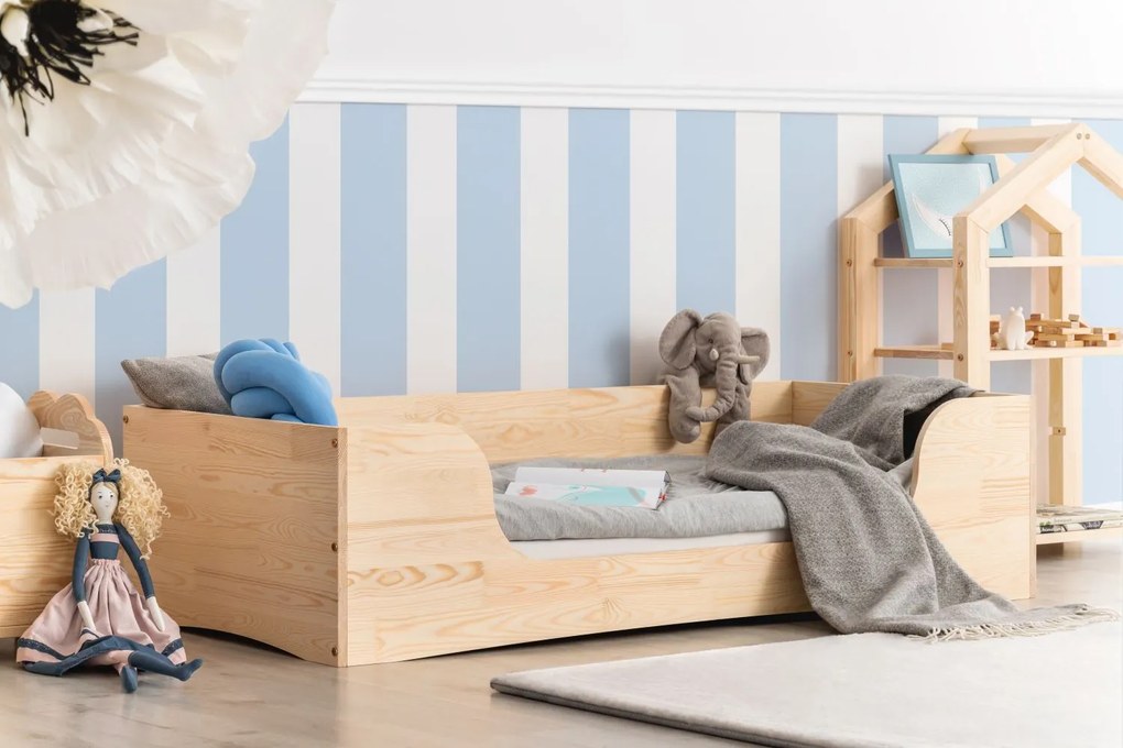 Adeko Dětská dřevěná postel PEPE 4 - 120x60