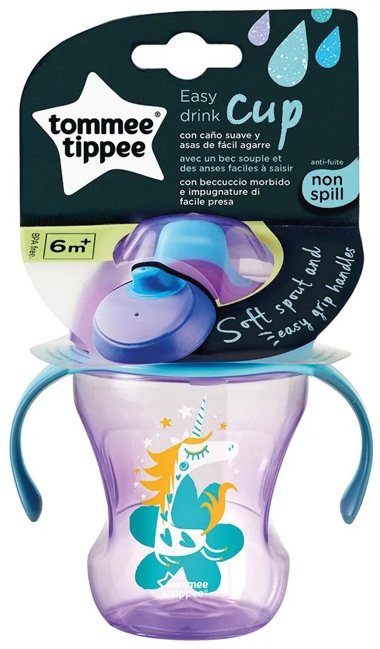 Tommee Tippee Netekoucí hrnek Explora Easy Drink 6+ 230 ml růžový