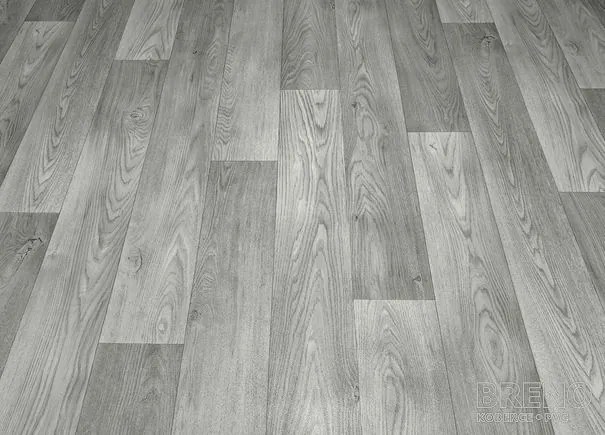 Breno PVC SMARTEX Sugar Oak 997L – šedé dřevo, šíře 400 cm