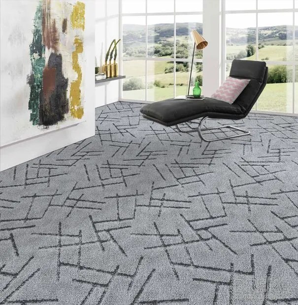 Breno Metrážový koberec NICOSIA 93 (Ultratex), šíře 500 cm, Šedá/Vícebarevné
