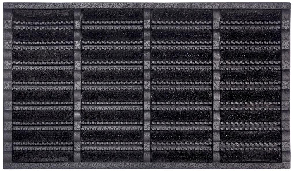 Hanse Home Collection koberce Rohožka Mix Mats Brushes 105648 Black ROZMĚR: 40x60