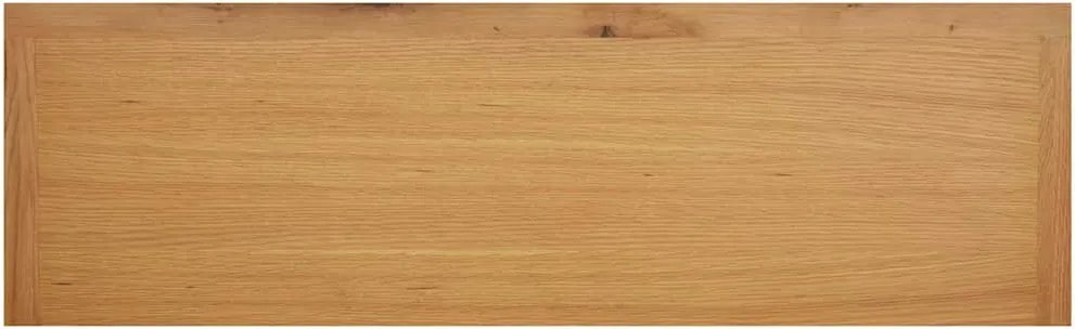 Botník 114 x 37 x 45 cm masivní dubové dřevo 327436