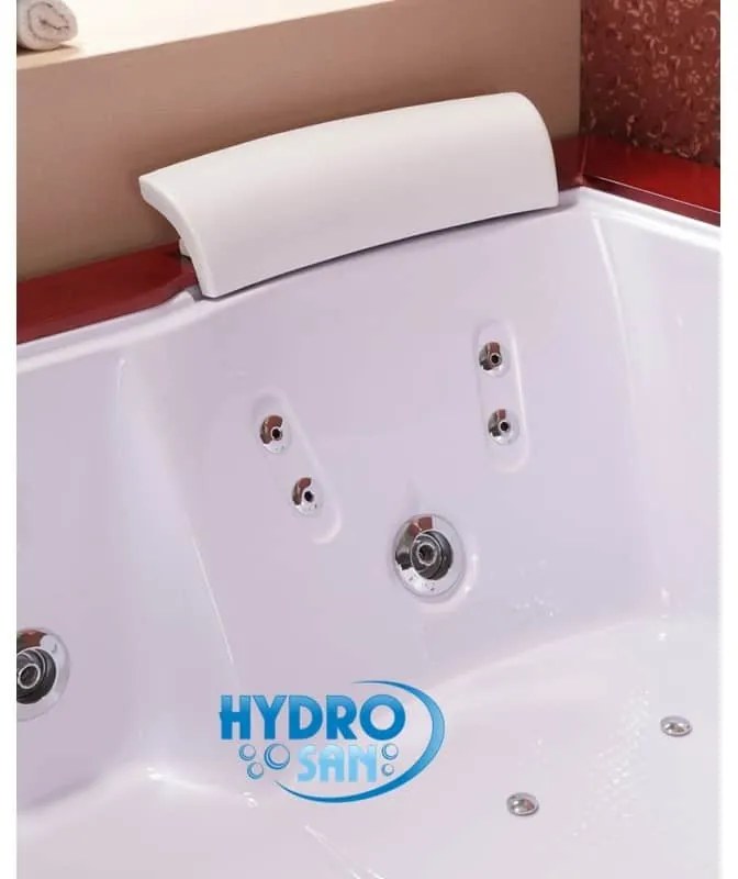 NIKIDO - H HydroMasážní vana DIABLO zápustná 180x150 s ohřívačem