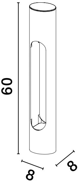 Nova Luce zahradní LED osvětlení Ellery Varianta: 12 W LED, výška 800 mm, černá