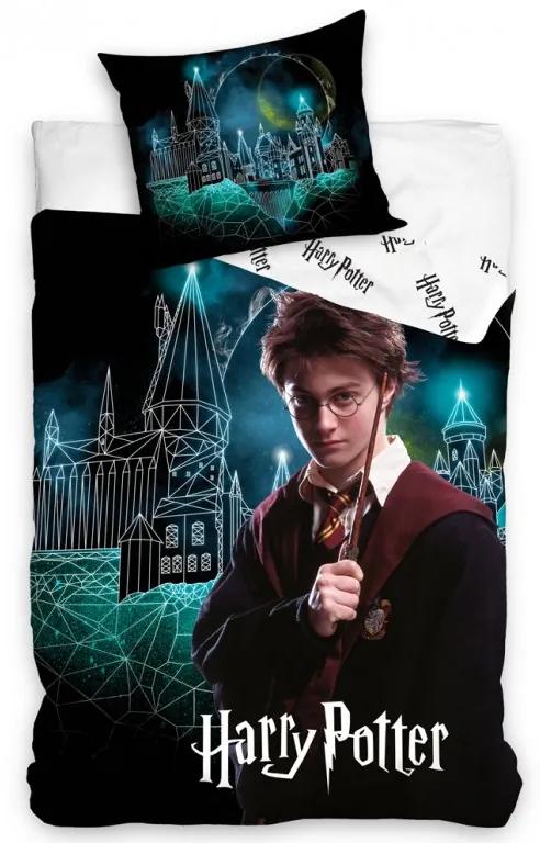 Sada povlečení Harry Potter Kouzelné Bradavice + plyšová hračka Harry Potter