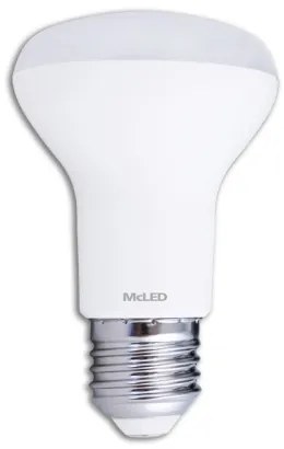 LED žárovka E27 McLED R63 7W (60W) teplá bílá (2700K), reflektor 120° ML-318.004.87.0