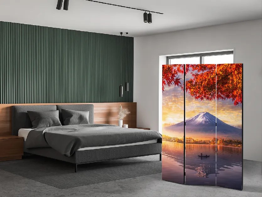 Paraván hory fuji japonsko Rozměr: 135 x 180 cm