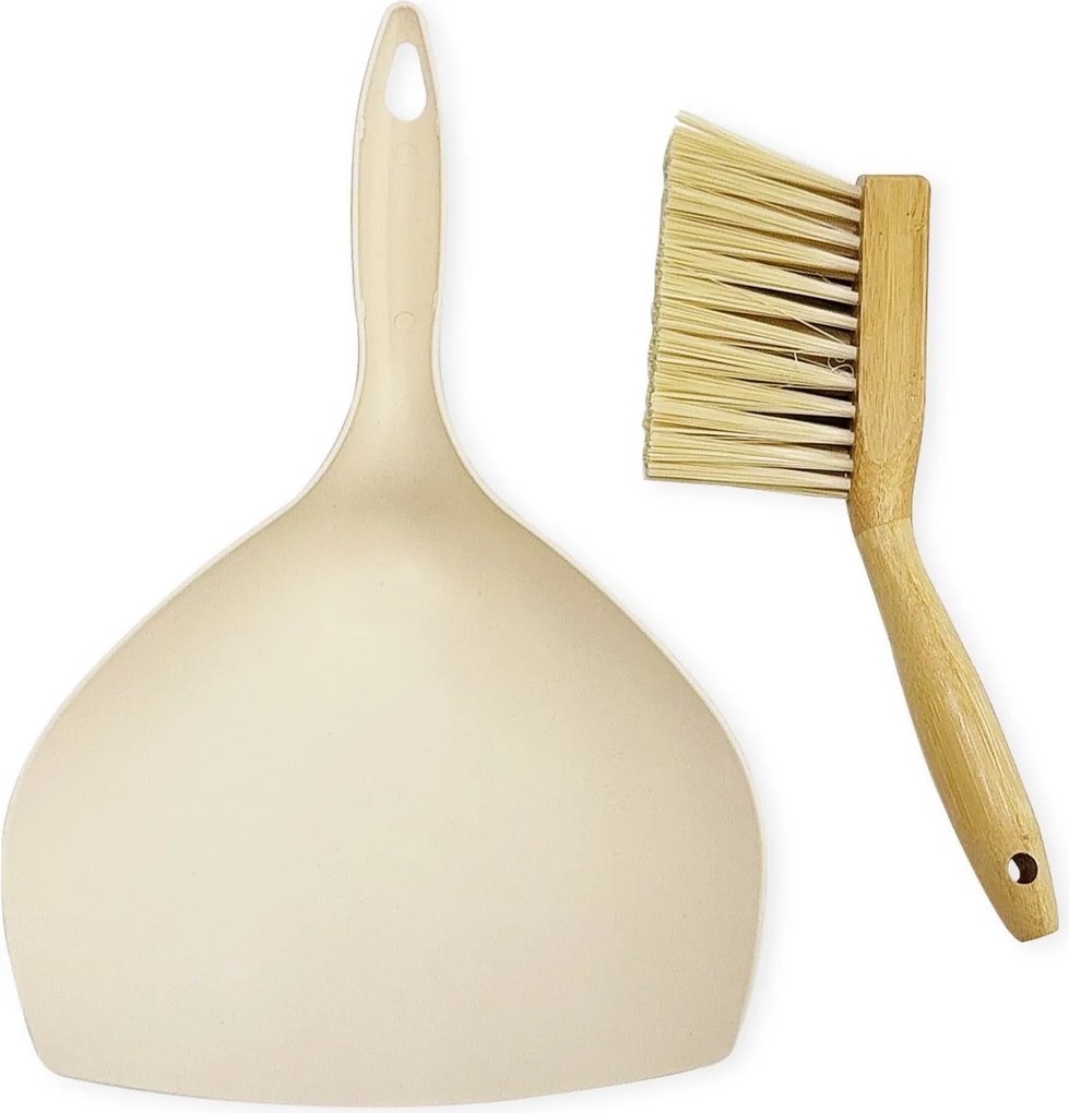 Sinsay - Sada smetáčku a lopatky 2 pack - krémová