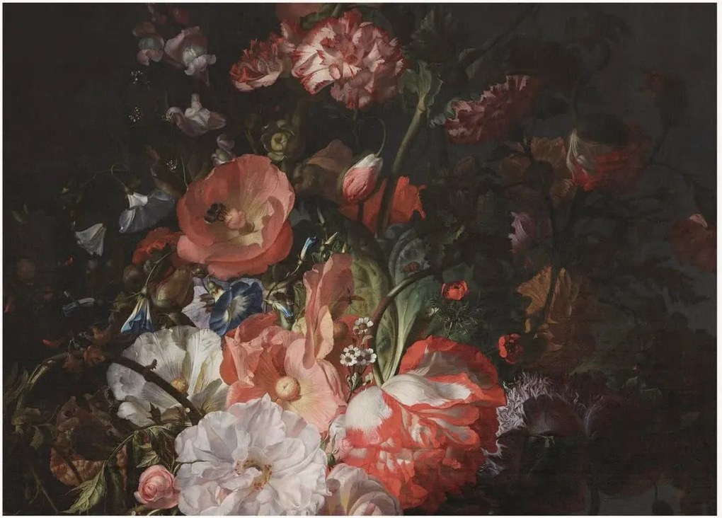 Samolepící tapeta Golden Age Flowers