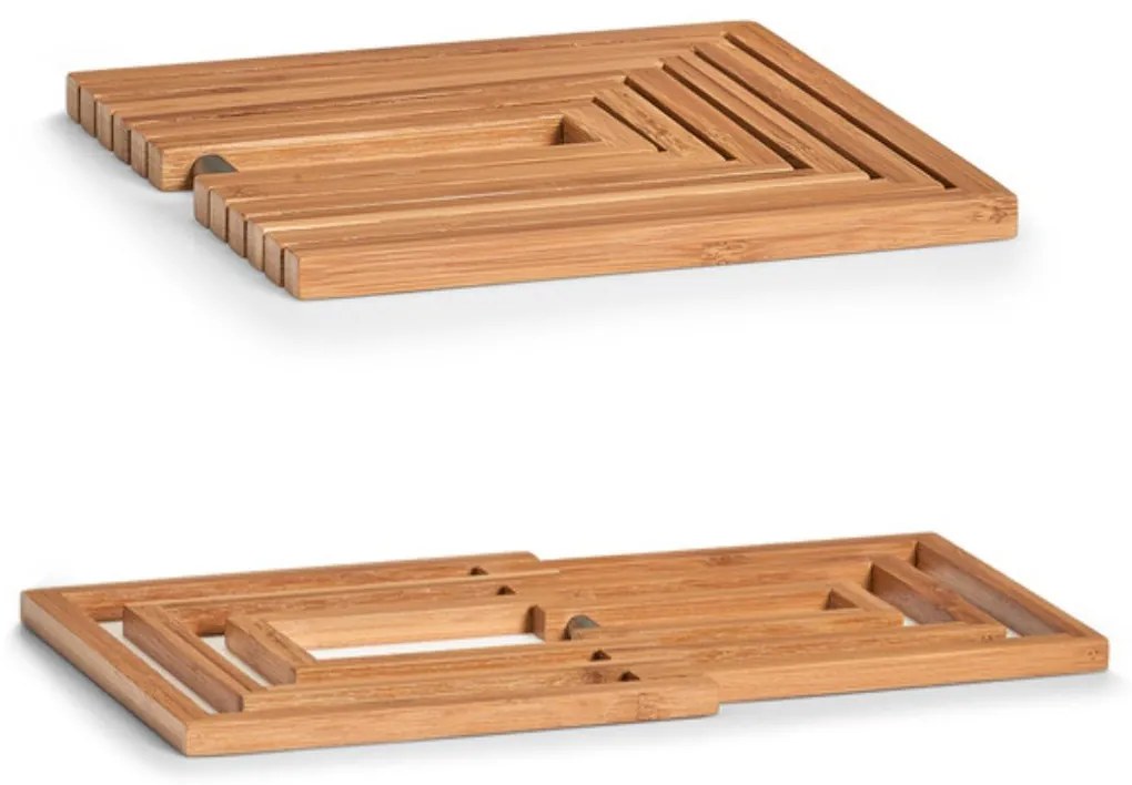 Zeller Present Podložka pod hrnec, bambusová rozkládací 19 -34 cm