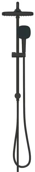 Grohe Vitalio Comfort Sprchový sloup Eco 73,6 cm s přepínačem, černá mat 266982431