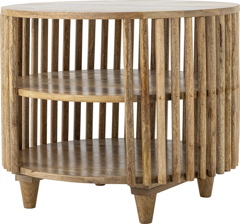 BLOOMINGVILLE Konferenční stolek SALI přírodní mango Ø60 cm 82062984