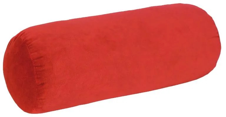 SCANquilt polštářek - válec VELVET cihlová 15 x 40 cm
