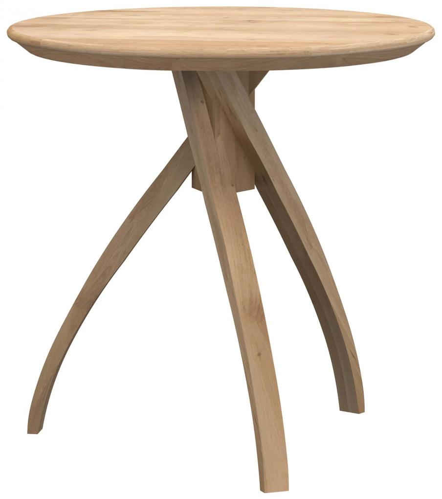 Ethnicraft designové odkládací stolky Twist (výška 51 cm)