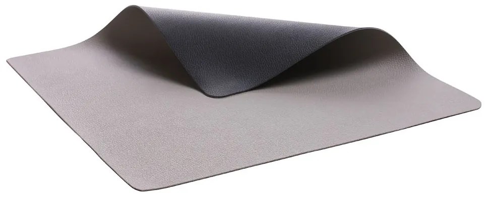 Bitz Oboustrané omyvatelné prostírání 46x33 (sada 4 ks) Black/Grey