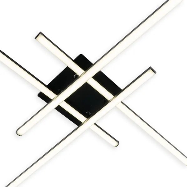 Brilagi - LED Stropní svítidlo STRIPES LED/37W/230V černá