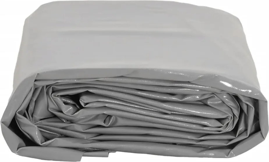 Plachta šedá 3,5 x 5 m 650 g/m² 156121